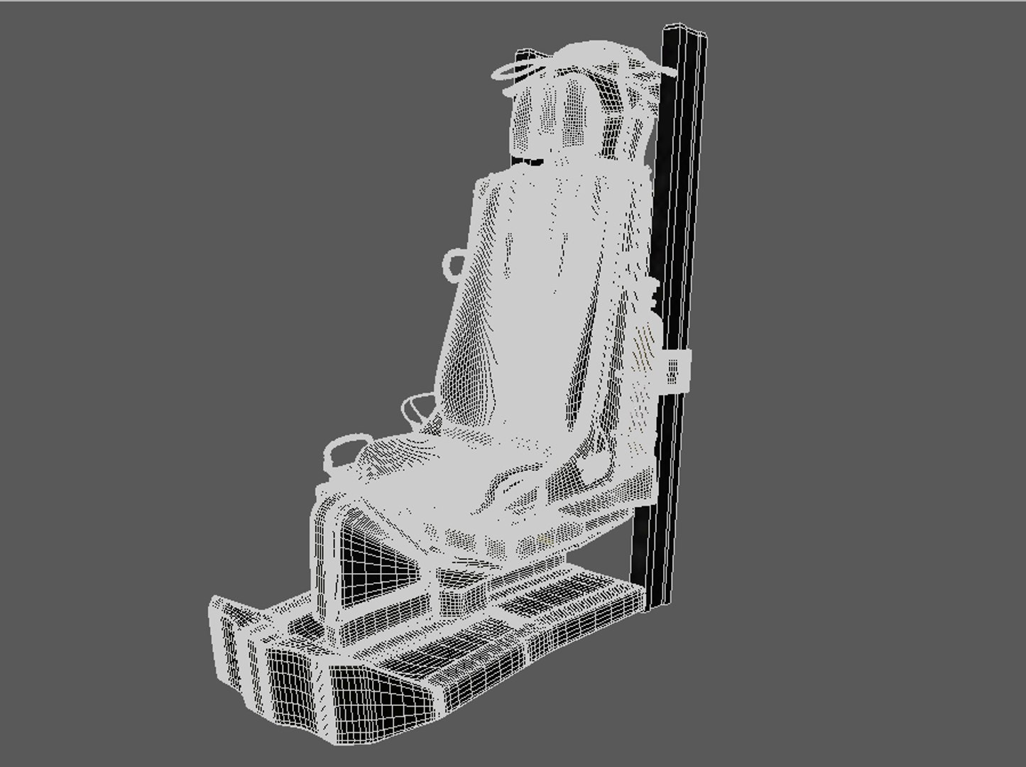 Ejection Seat 3d Model