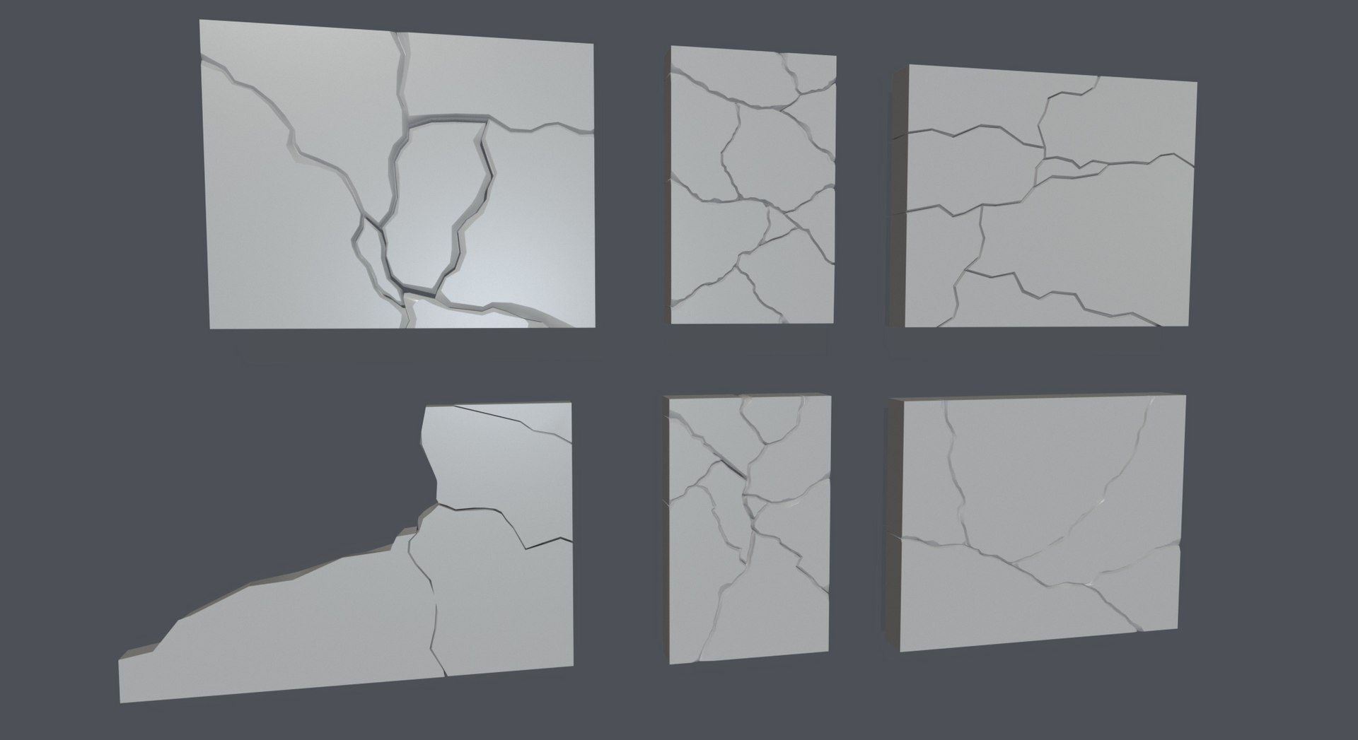 3D Ruins Kitbash Collection - 96 Pieces - TurboSquid 2086155