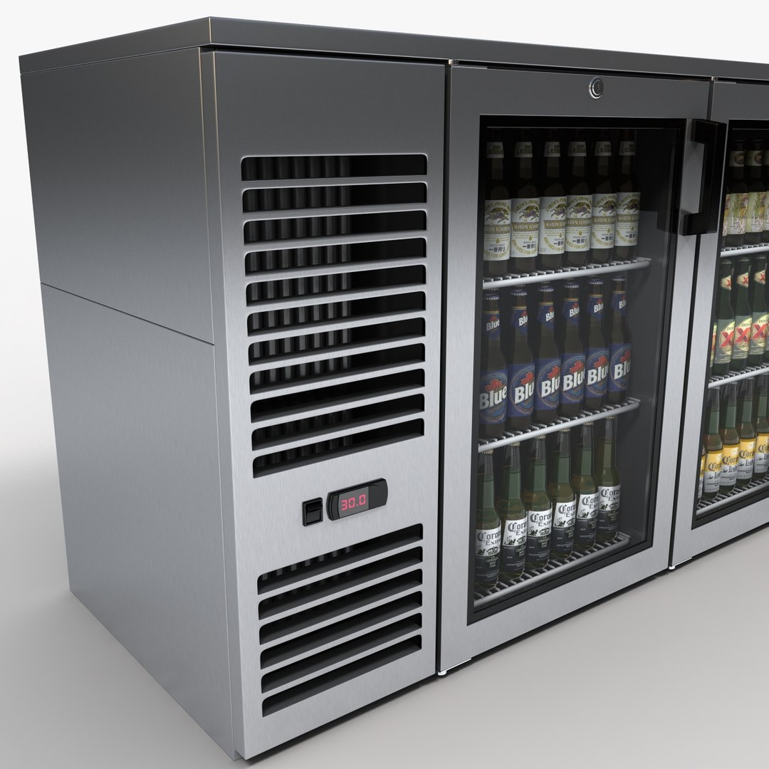 3d beer wine cooler