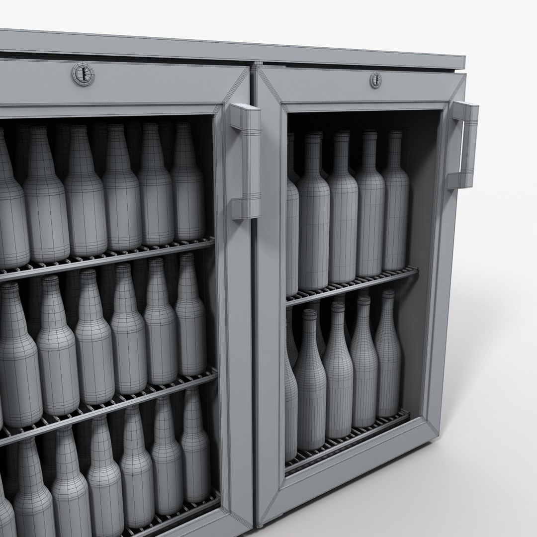 3d beer wine cooler