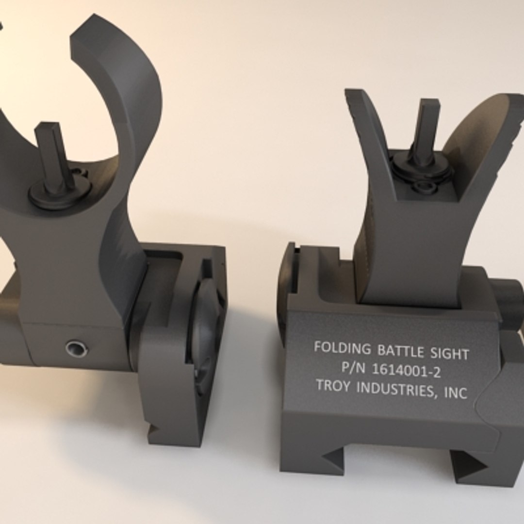Iron Sights 3d Model