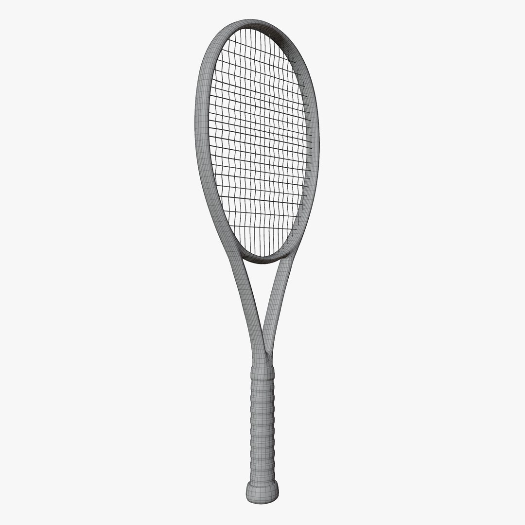 Free Tennis Racket Model - TurboSquid 2150727