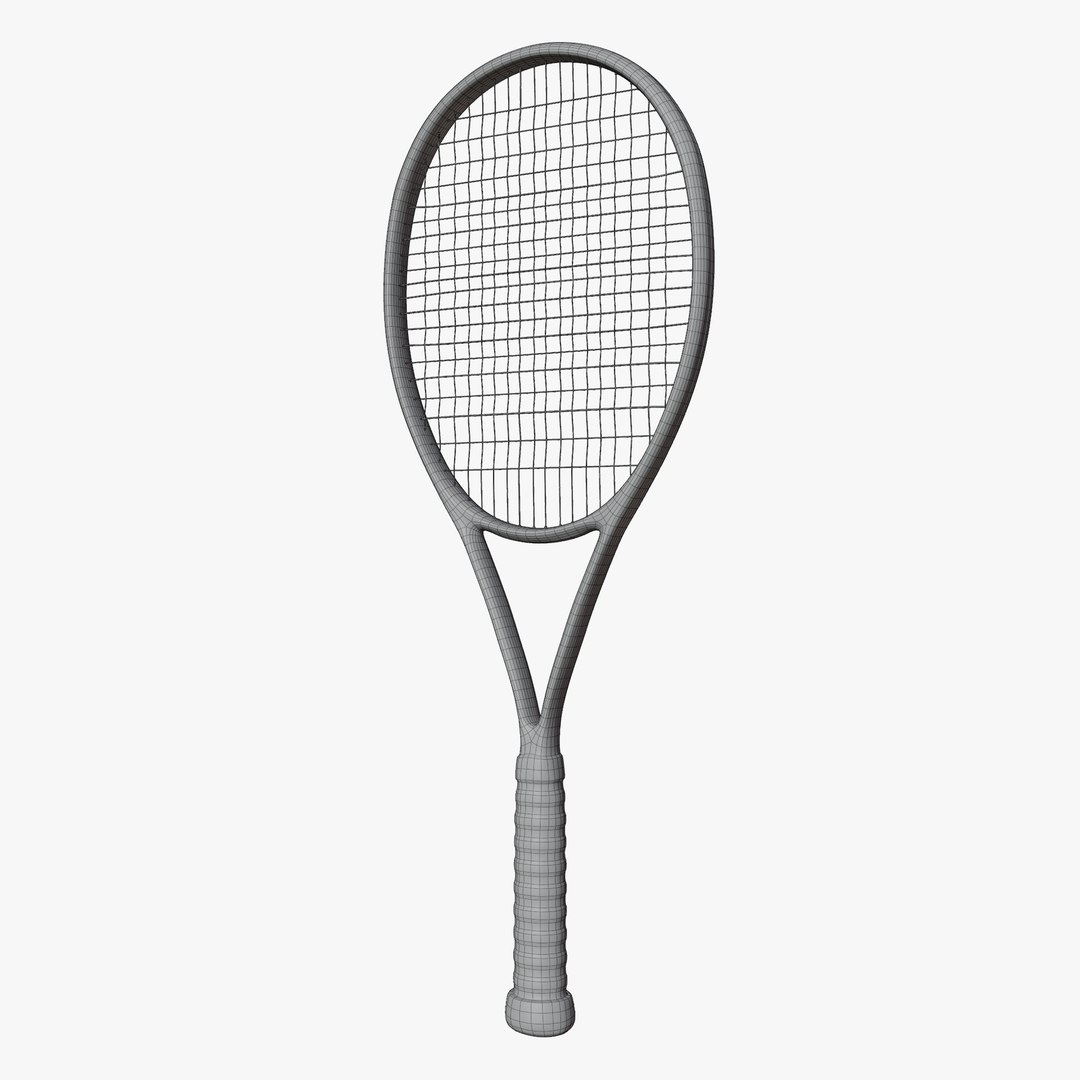 Free Tennis Racket Model - TurboSquid 2150727