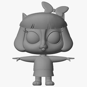 Cartoon Chipmunk Maya Models for Download | TurboSquid