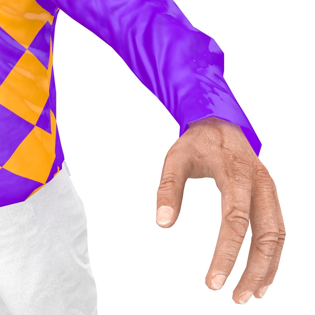 Jockey People Character 3D - TurboSquid 1299032