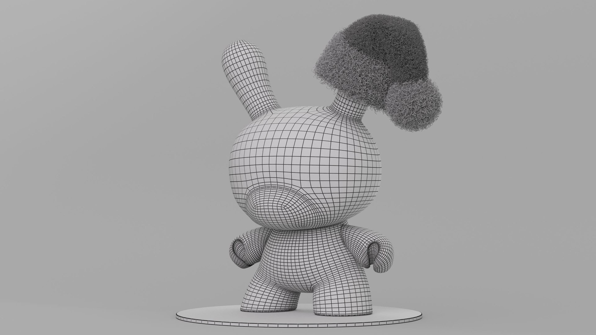 3D Kidrobot Santa Claus 12 Inch Christmas Set Dunny Model - TurboSquid ...