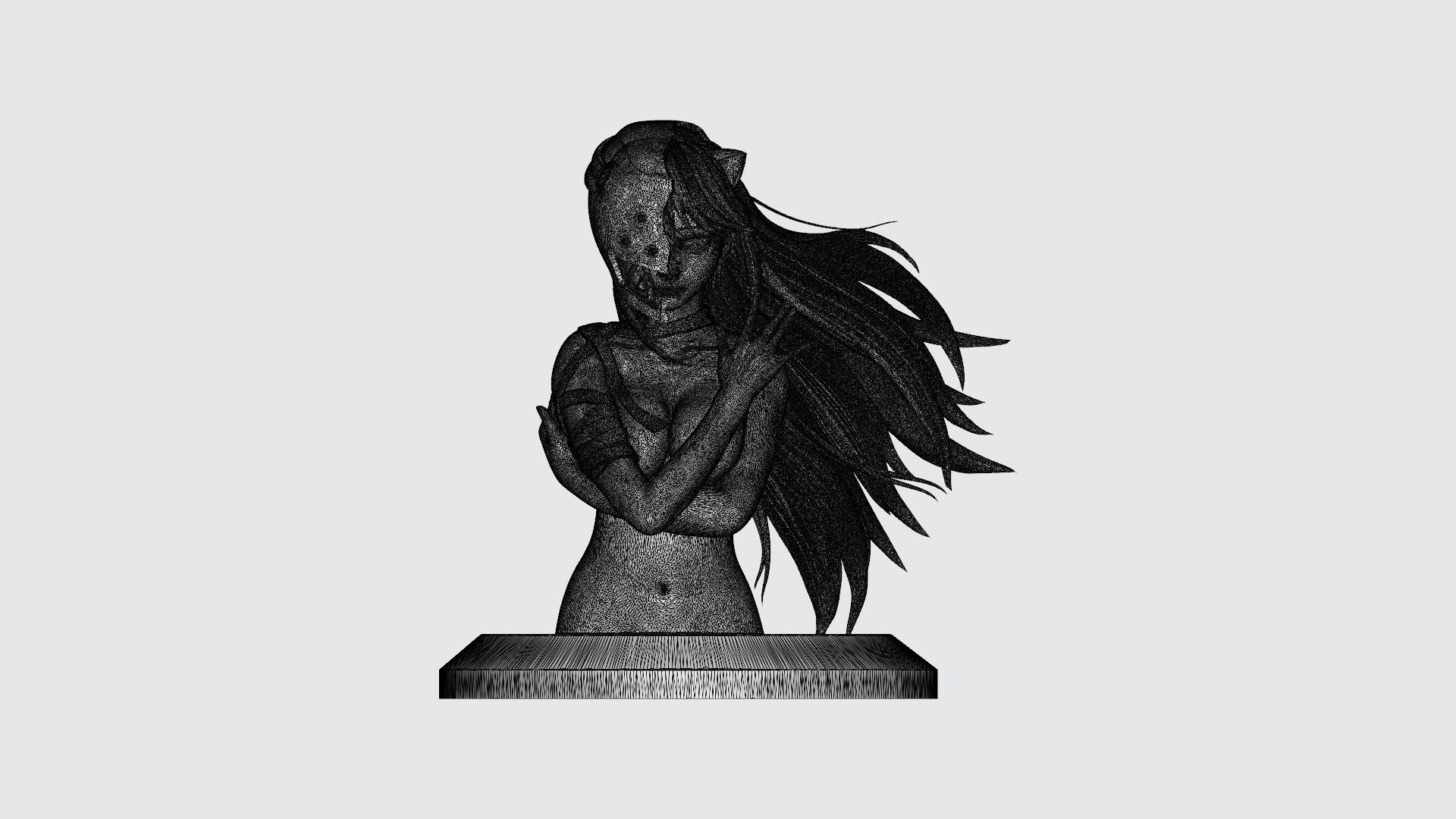 3d Model Lucy Elfen Lied Turbosquid 2167891