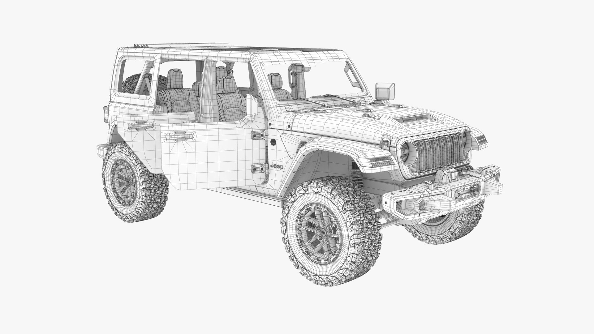 3D Model Jeep Rubicon 392 2025 - TurboSquid 2278848