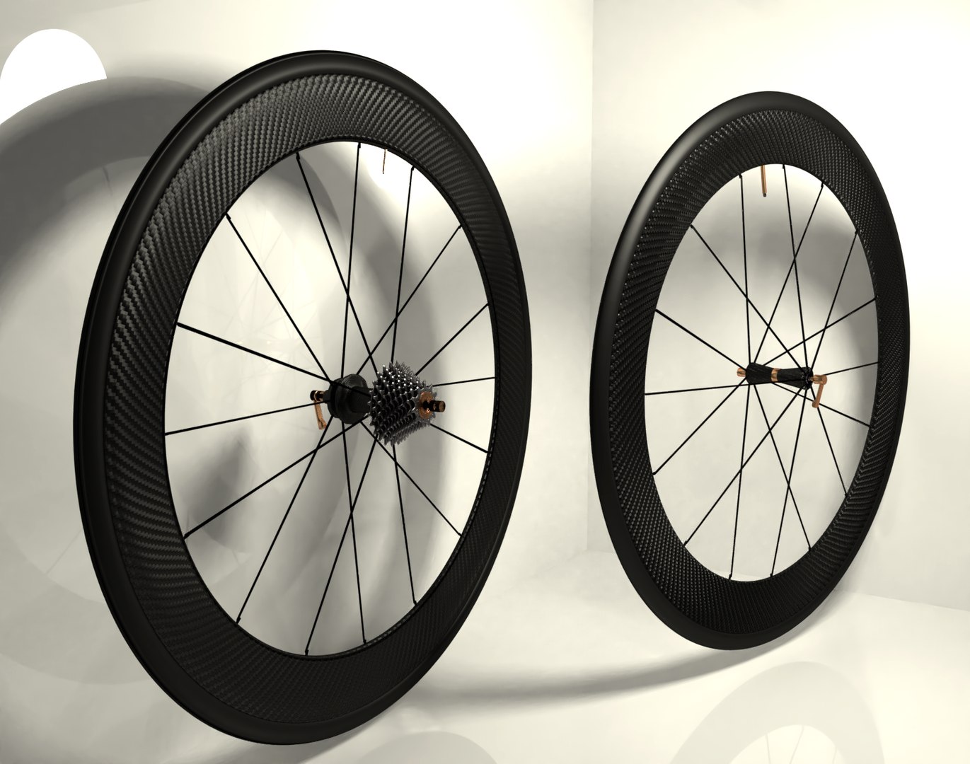 Carbon Wheels Road Bike 3D Model - TurboSquid 1224227