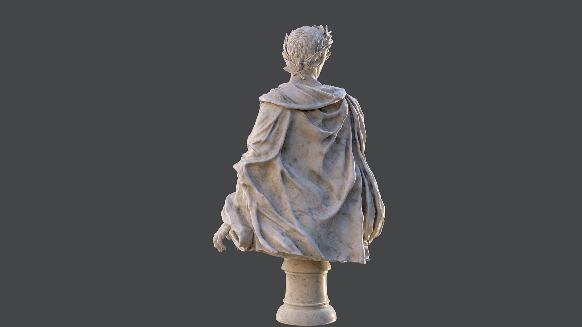 3D Caesar Bust - TurboSquid 1473269
