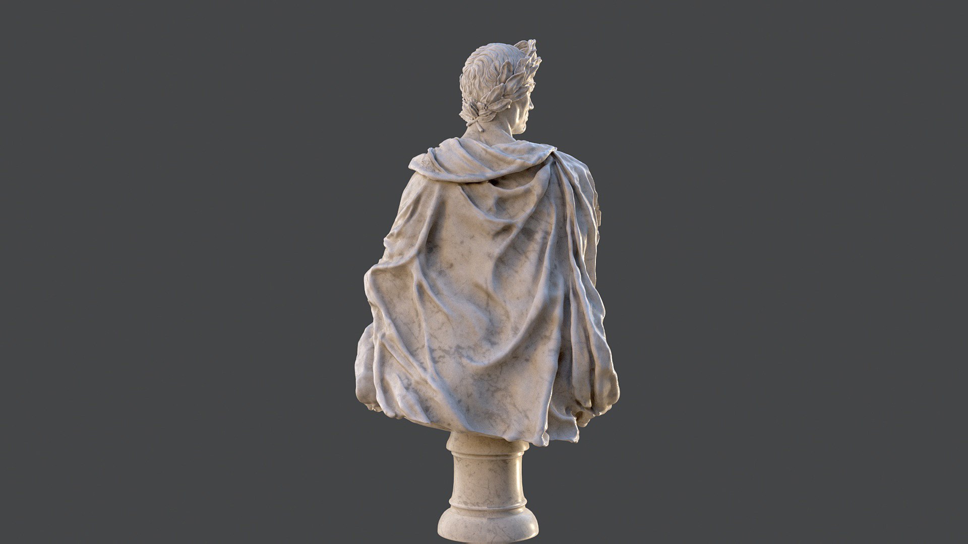 3D Caesar Bust - TurboSquid 1473269