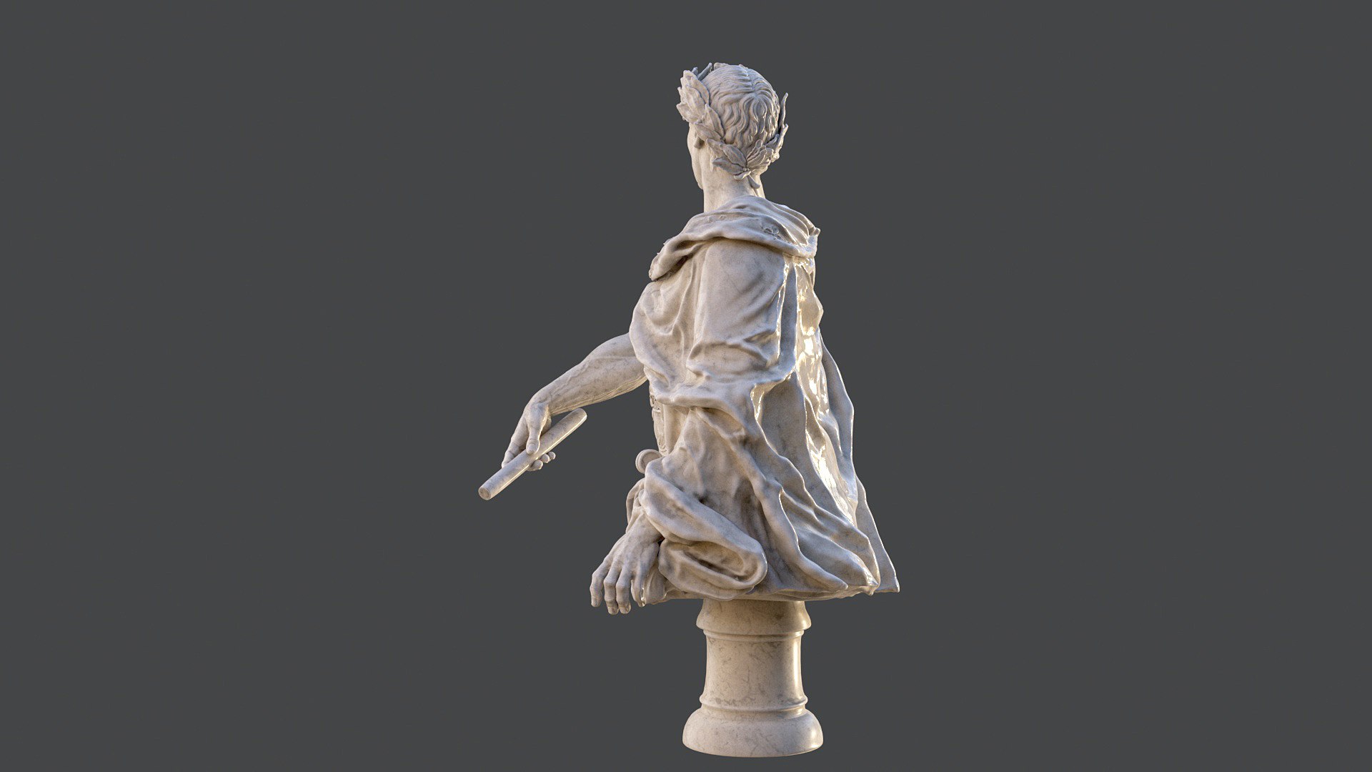 3D Caesar Bust - TurboSquid 1473269