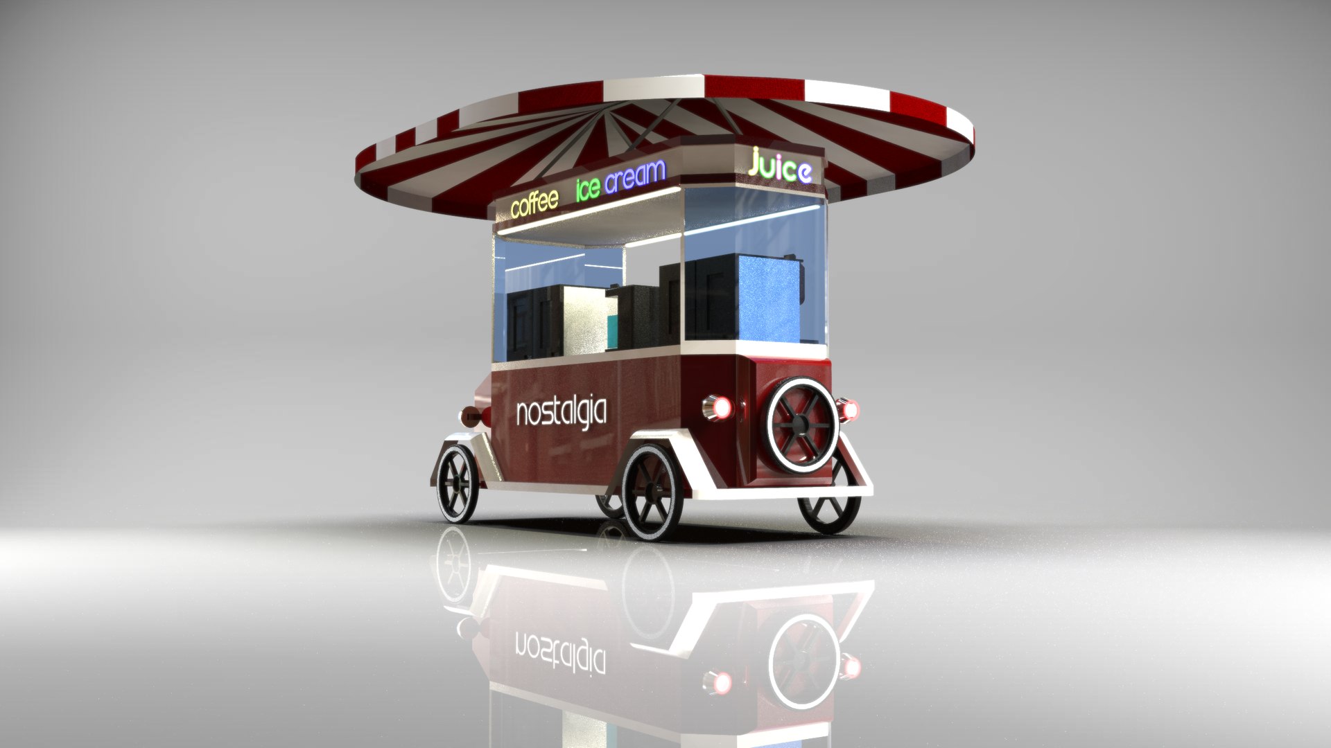 3D Mobile Vehicle Model - TurboSquid 1681872
