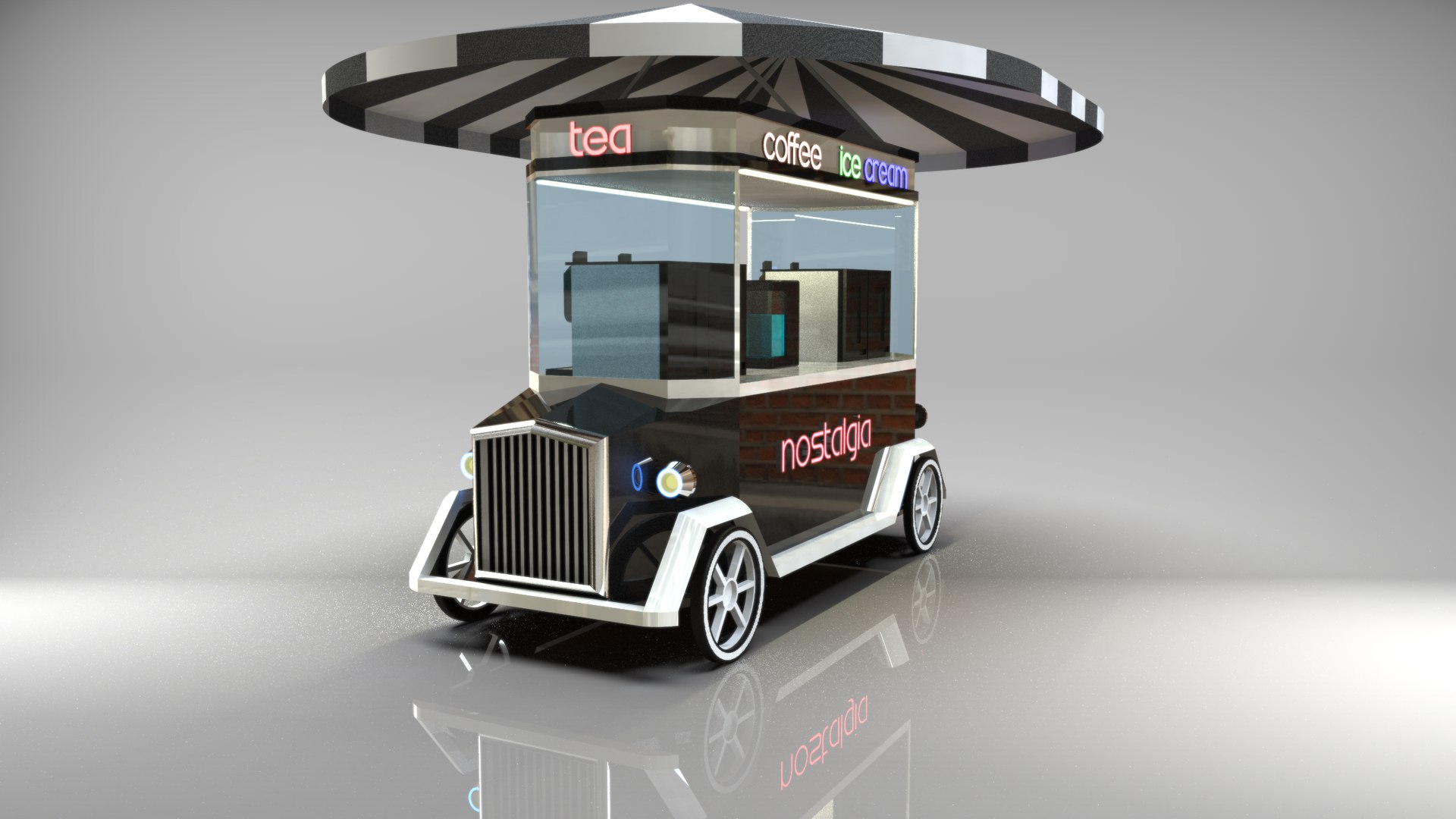 3D mobile vehicle model - TurboSquid 1681872