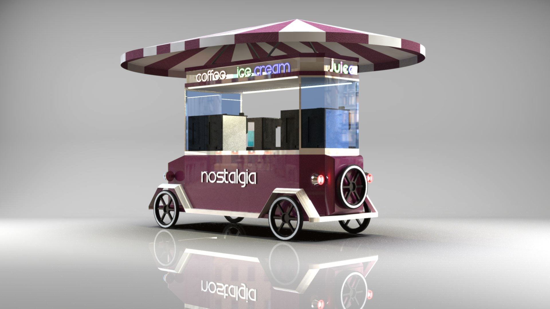 3D Mobile Vehicle Model - TurboSquid 1681872