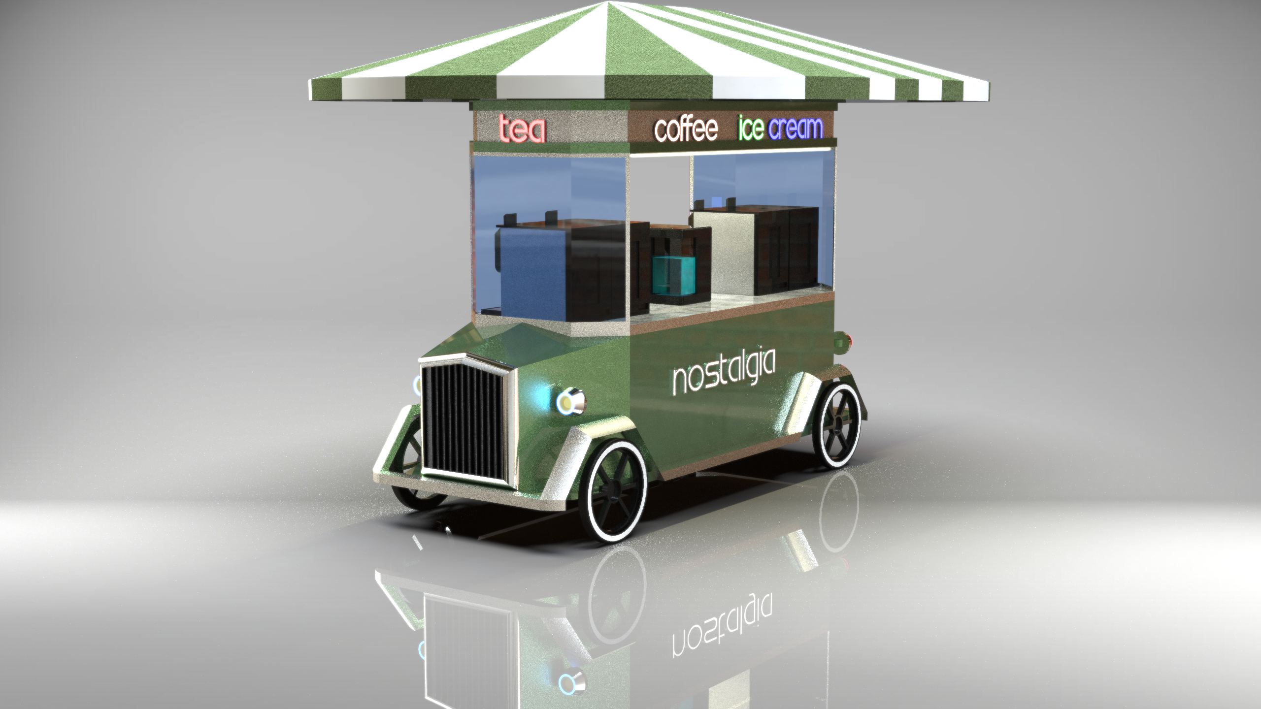 3D mobile vehicle model - TurboSquid 1681872