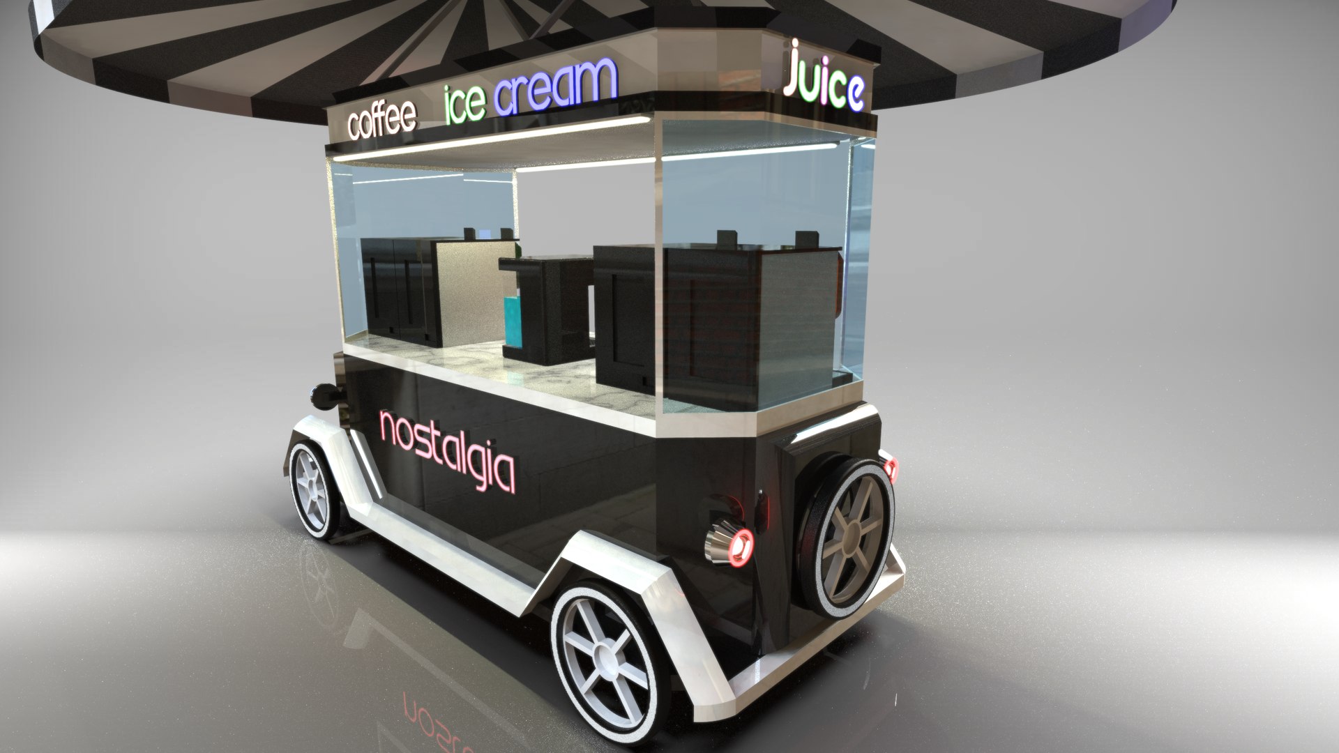 3D Mobile Vehicle Model - TurboSquid 1681872
