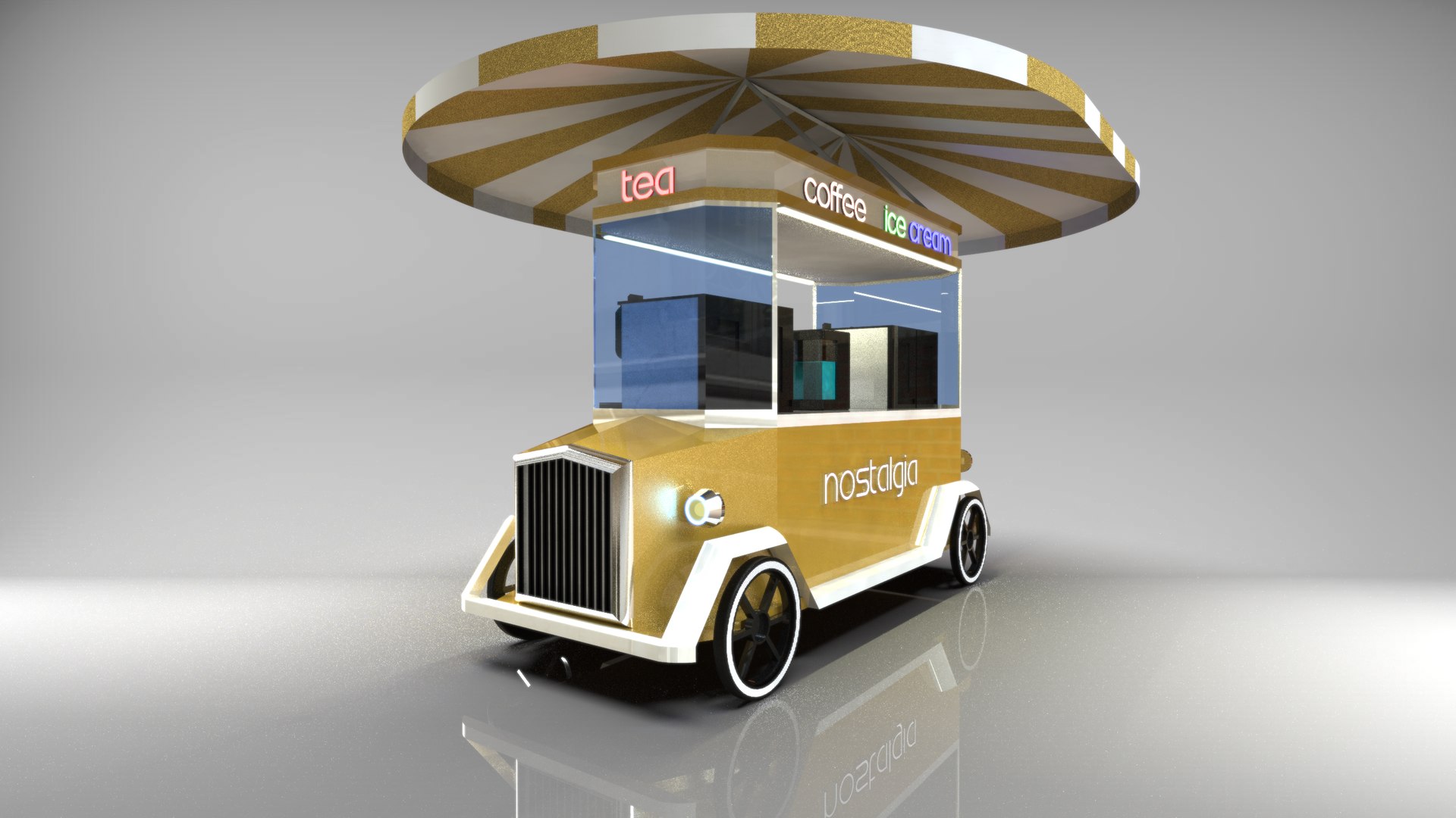 3D Mobile Vehicle Model - TurboSquid 1681872