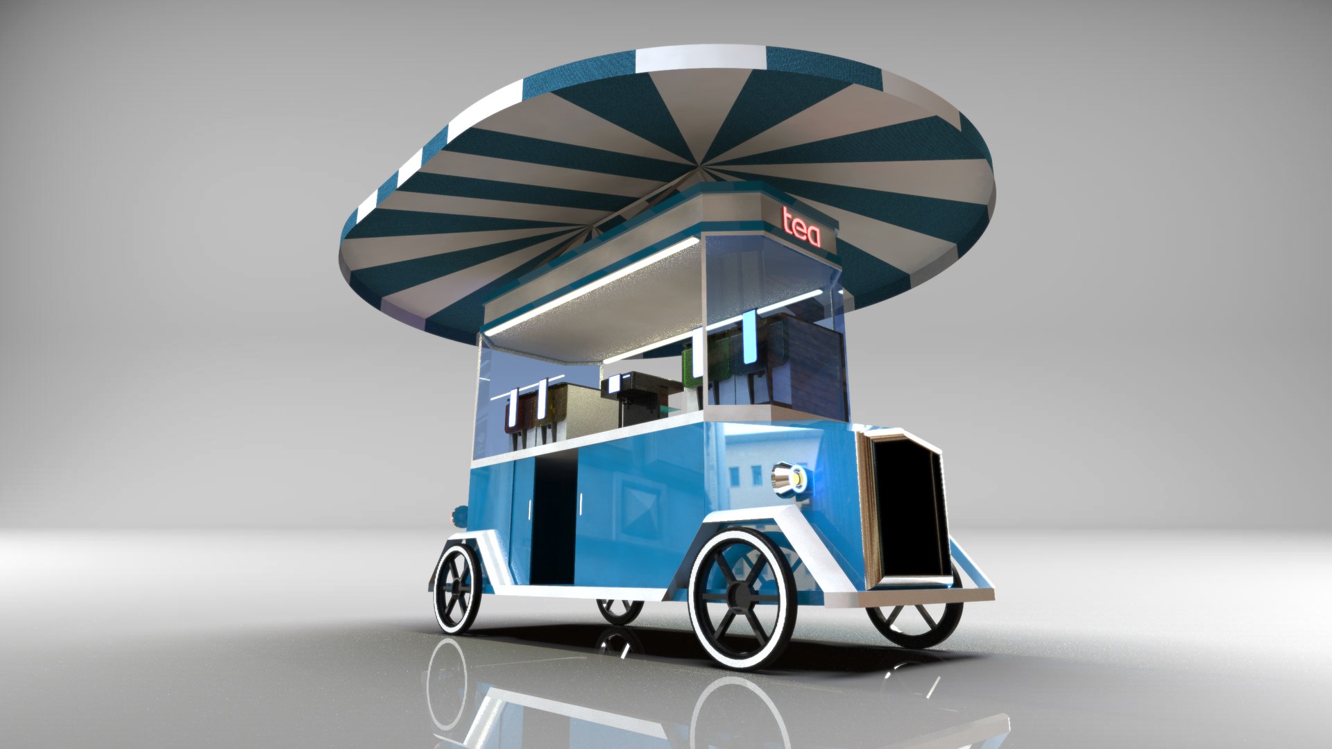 3D Mobile Vehicle Model - TurboSquid 1681872