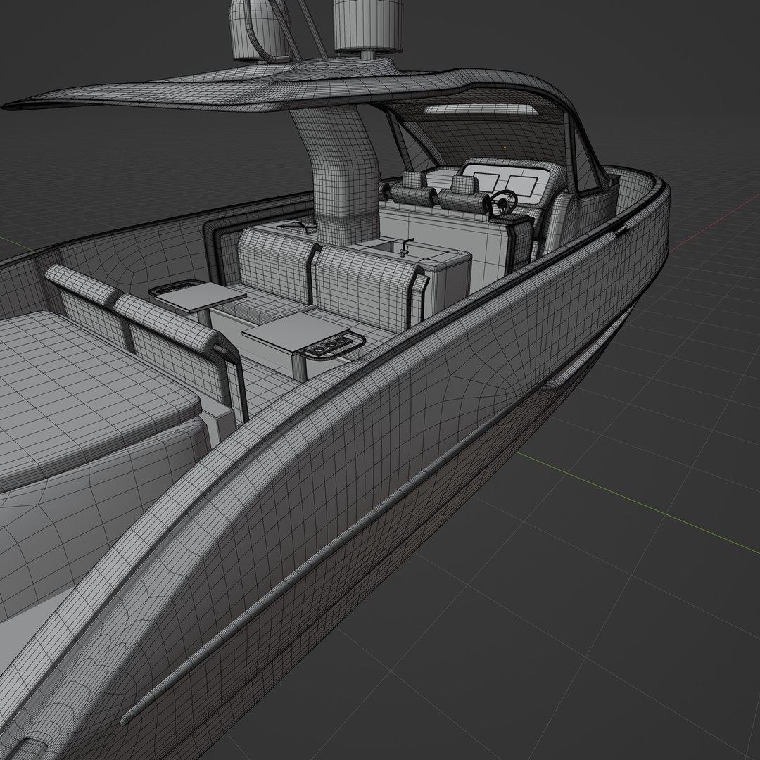 3D Invictus TT420 Luxury Motor Yacht 3D Model - TurboSquid 2121850