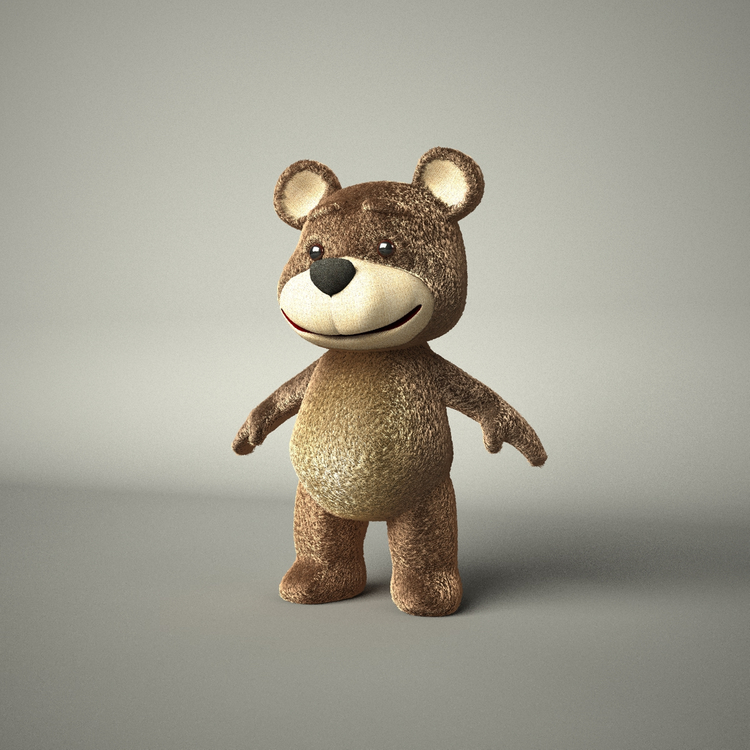 3d Model Of Teddy Bear 5