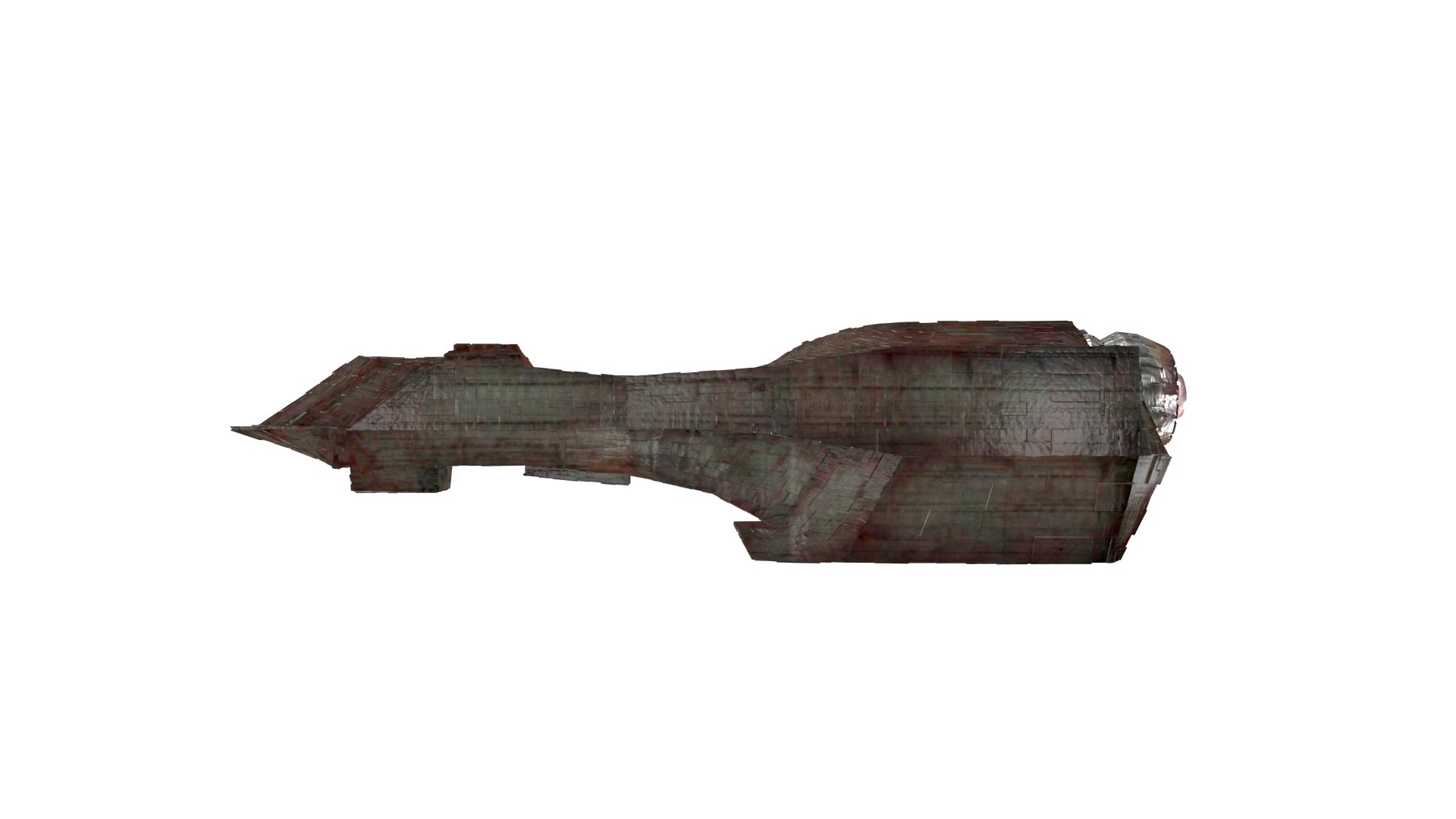 Ship Scrap 3d Model