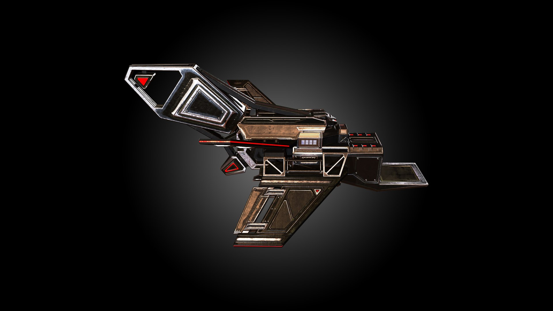 3D Spaceship Tail B - TurboSquid 1551653