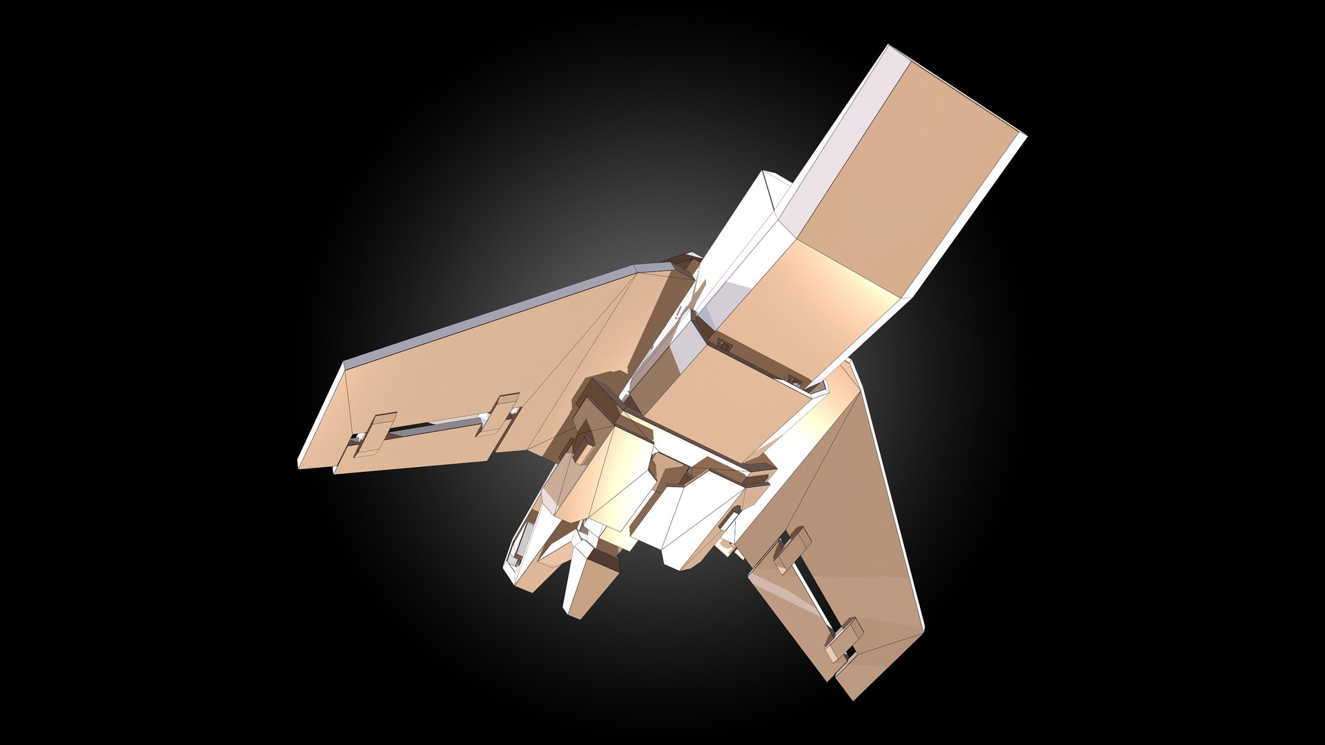 3D Spaceship Tail B - TurboSquid 1551653