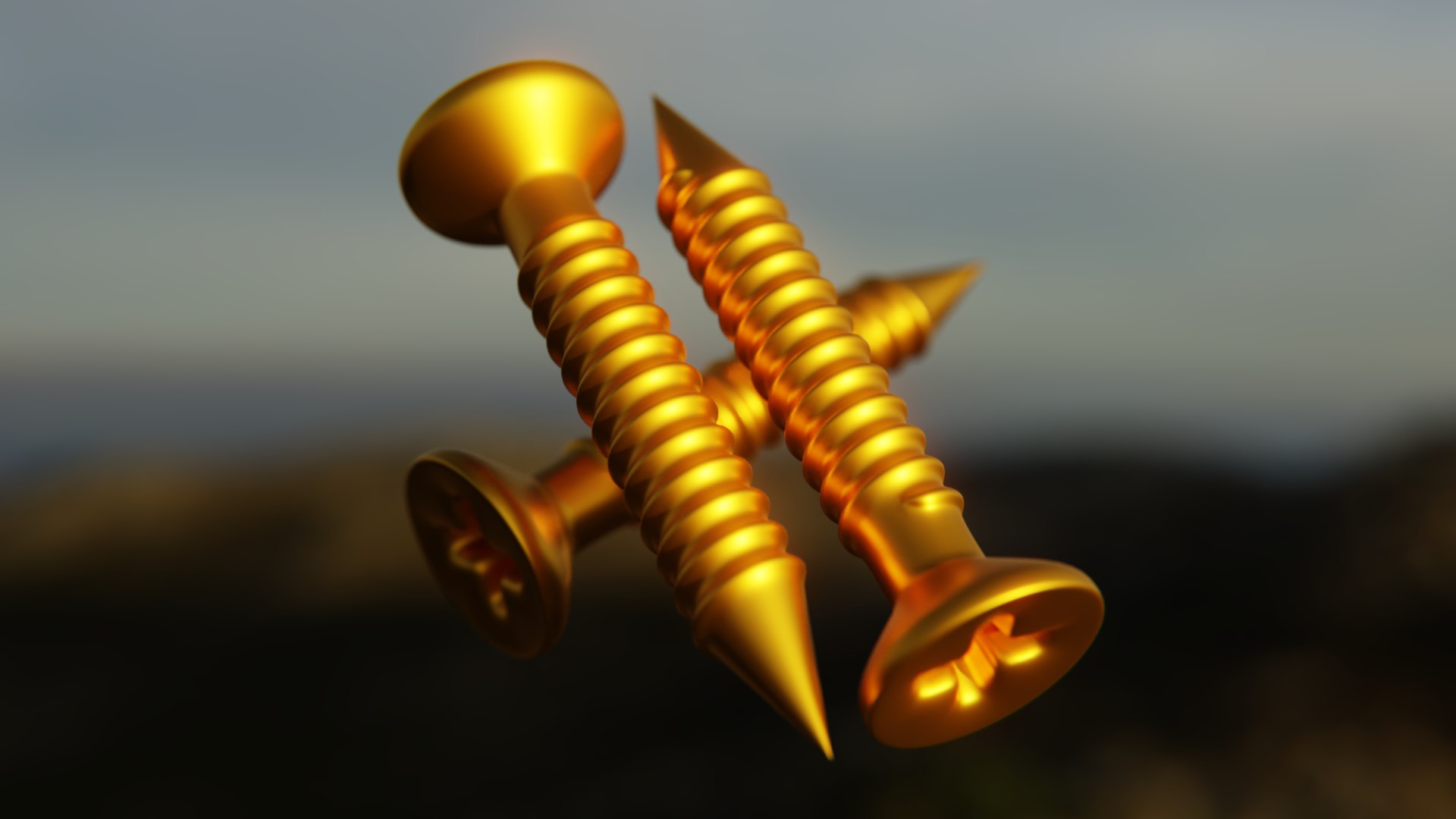 3D Screw - TurboSquid 2230497