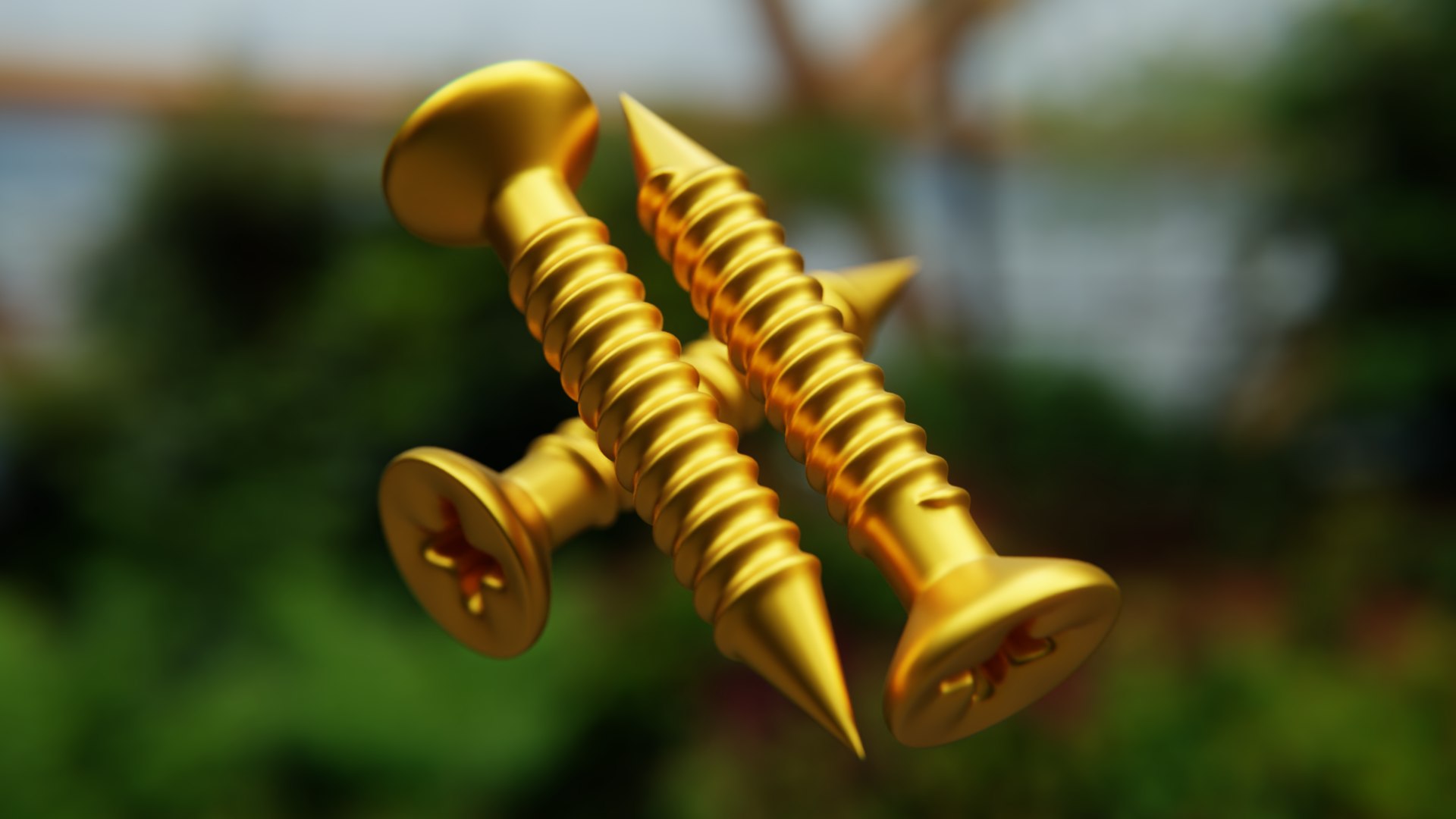 3D Screw - TurboSquid 2230497