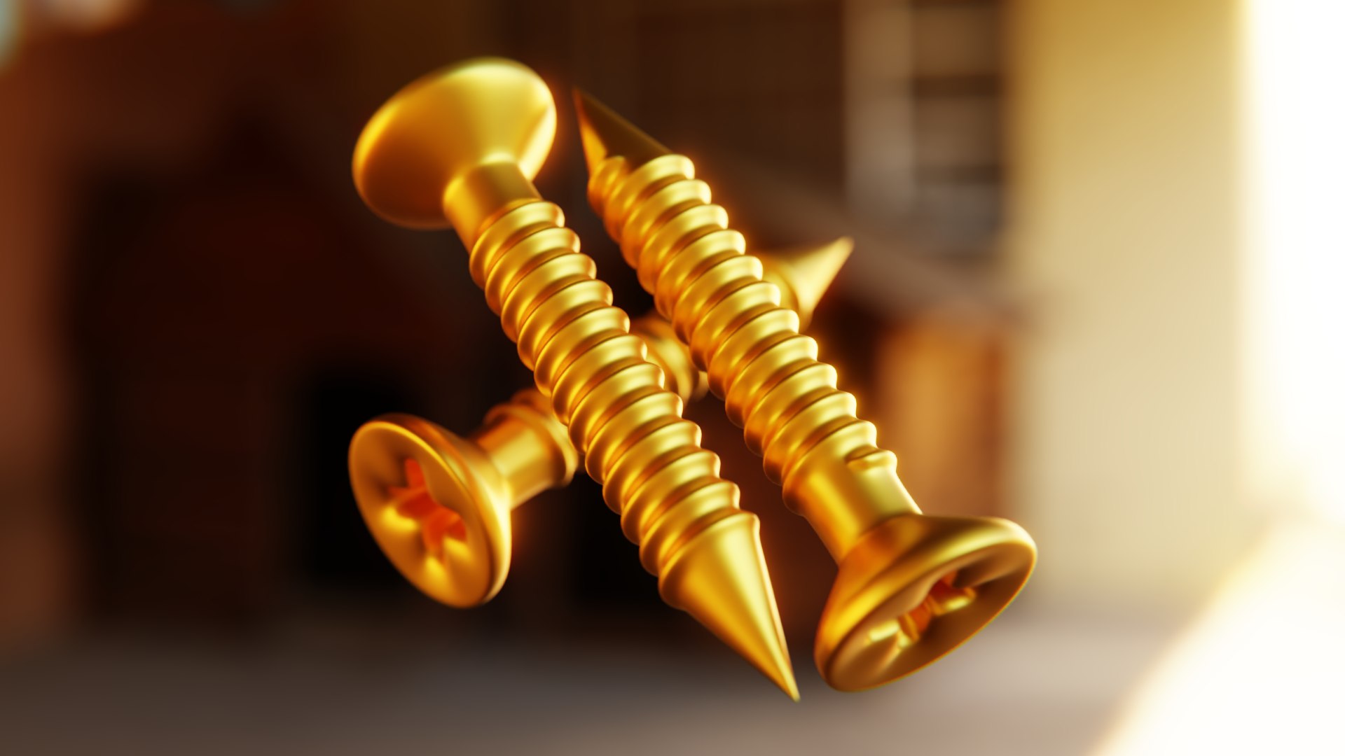 3D Screw - TurboSquid 2230497