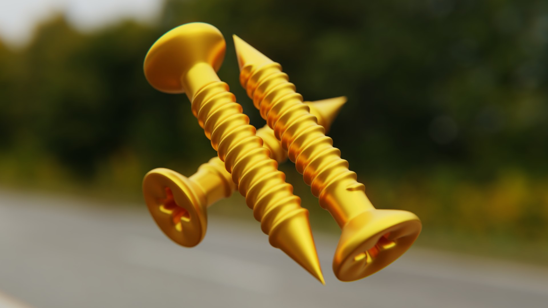 3D Screw - TurboSquid 2230497