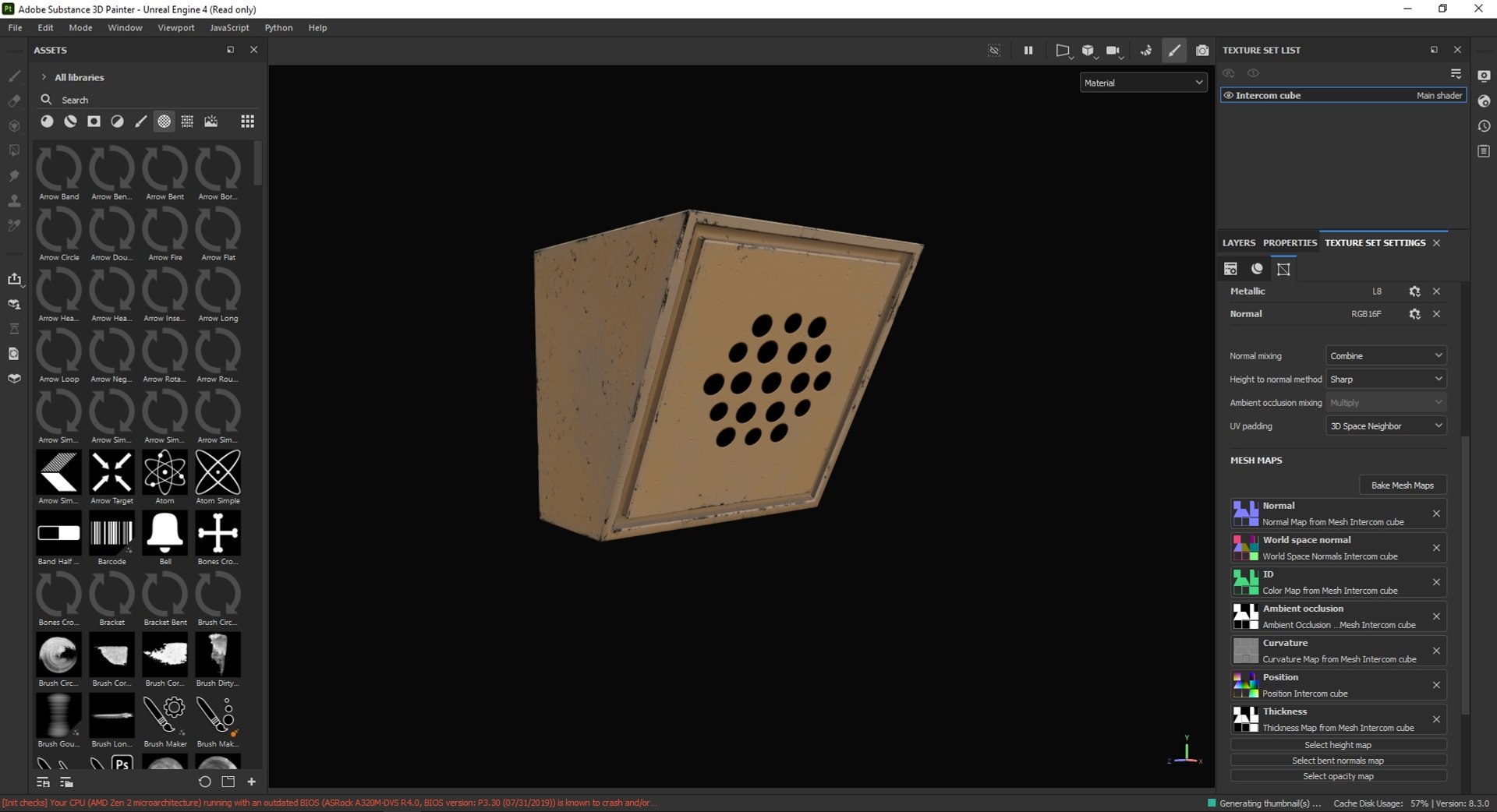 3D Intercom Cube Model - TurboSquid 2117892