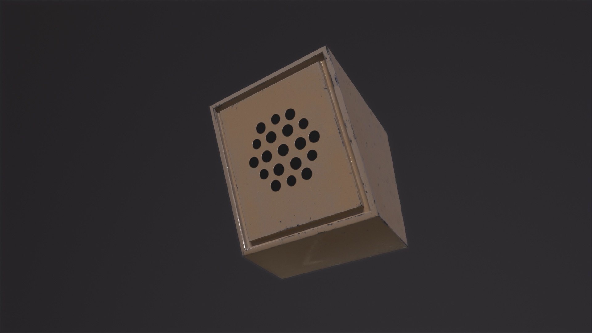 3D Intercom Cube Model - TurboSquid 2117892
