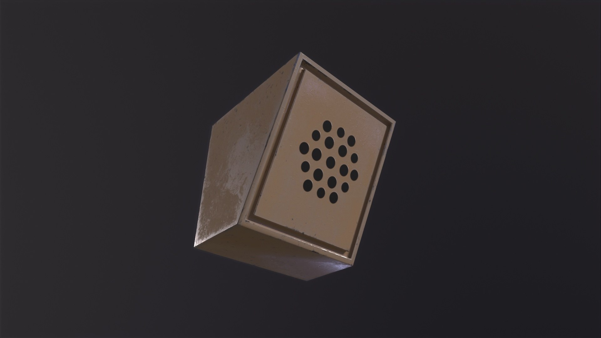 3D Intercom Cube Model - TurboSquid 2117892