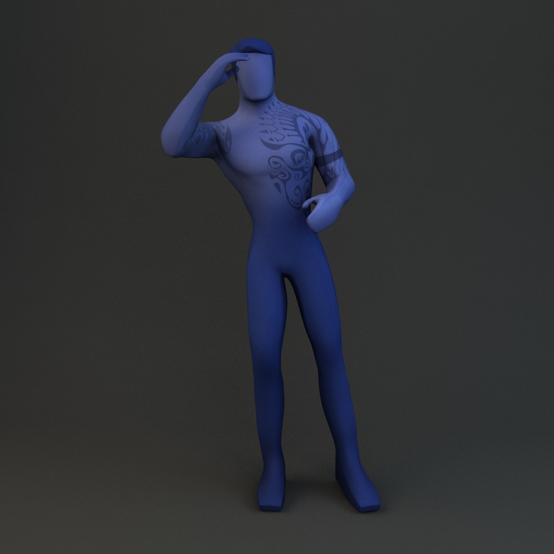 Free Body Mechanic Rig Model - TurboSquid 1327403