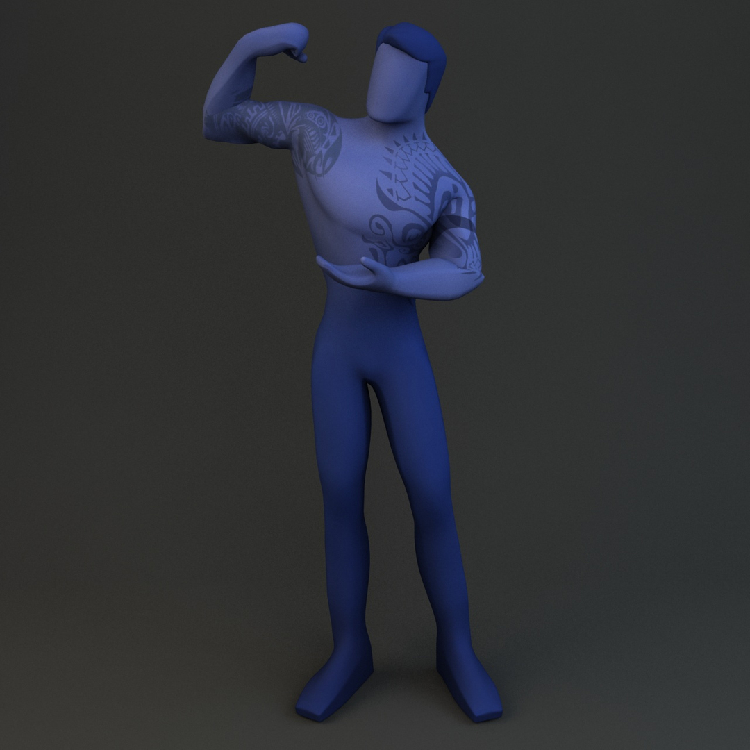 Free body mechanic rig model - TurboSquid 1327403