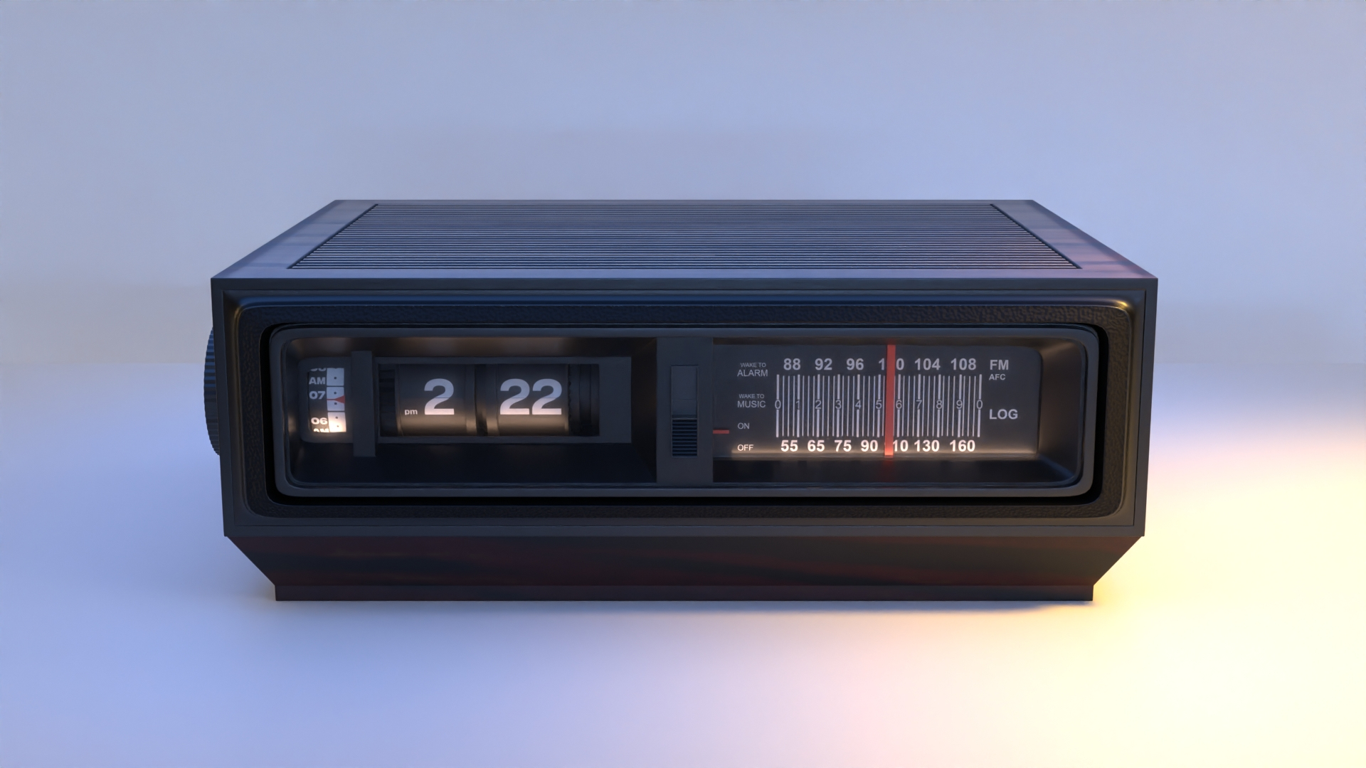 3D Vintage Bedside Clock Model - TurboSquid 2112846