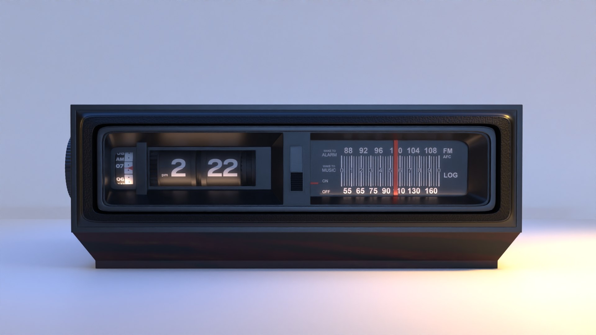 3D Vintage Bedside Clock Model - TurboSquid 2112846