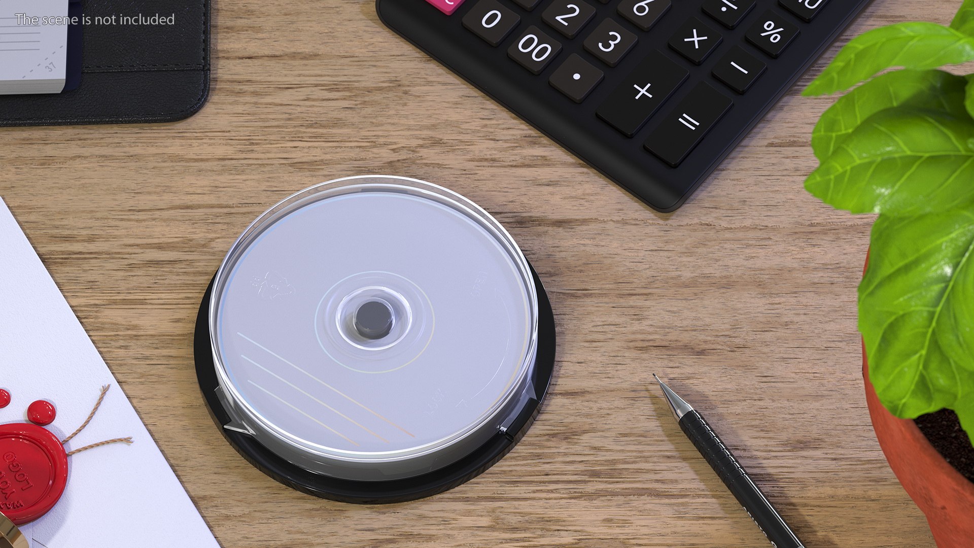 Spindle Box With 10 Discs Pack 3D Model - TurboSquid 1806943