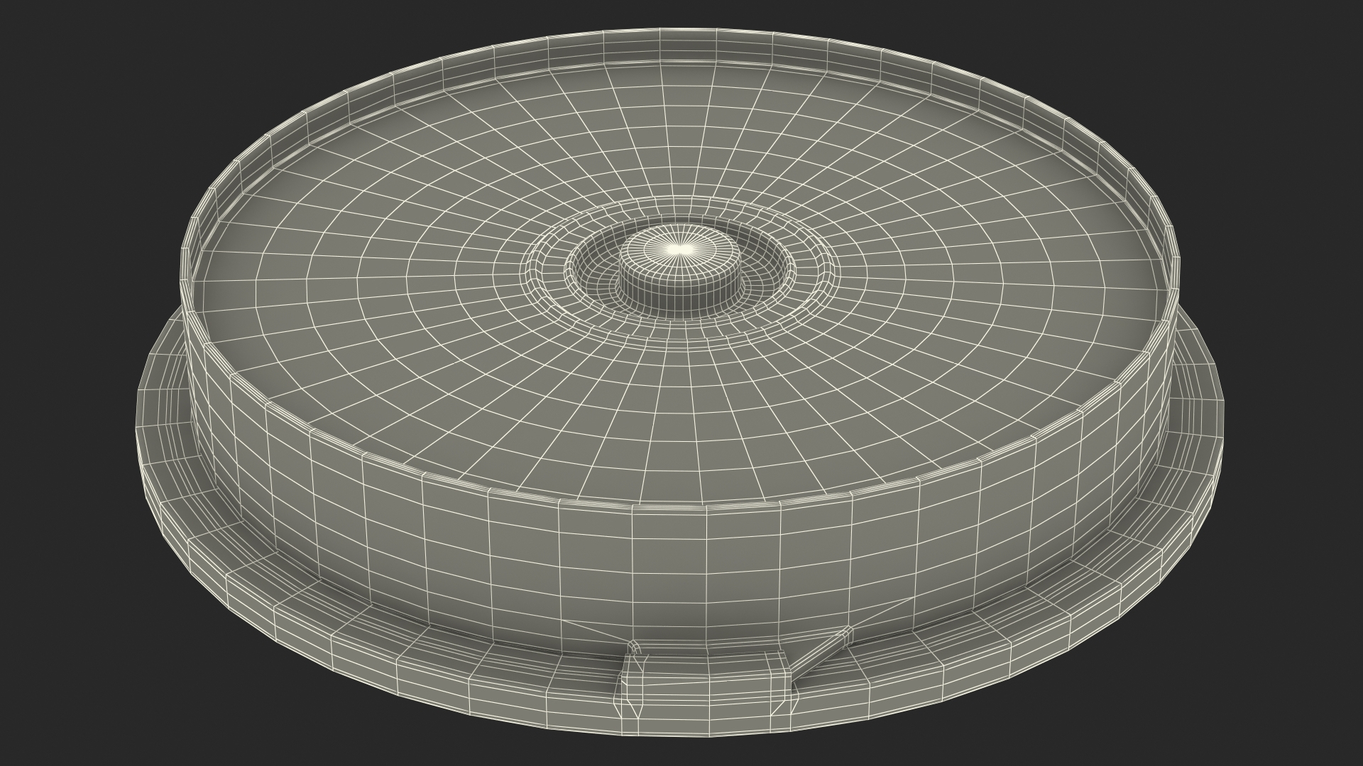 Spindle Box With 10 Discs Pack 3D Model - TurboSquid 1806943