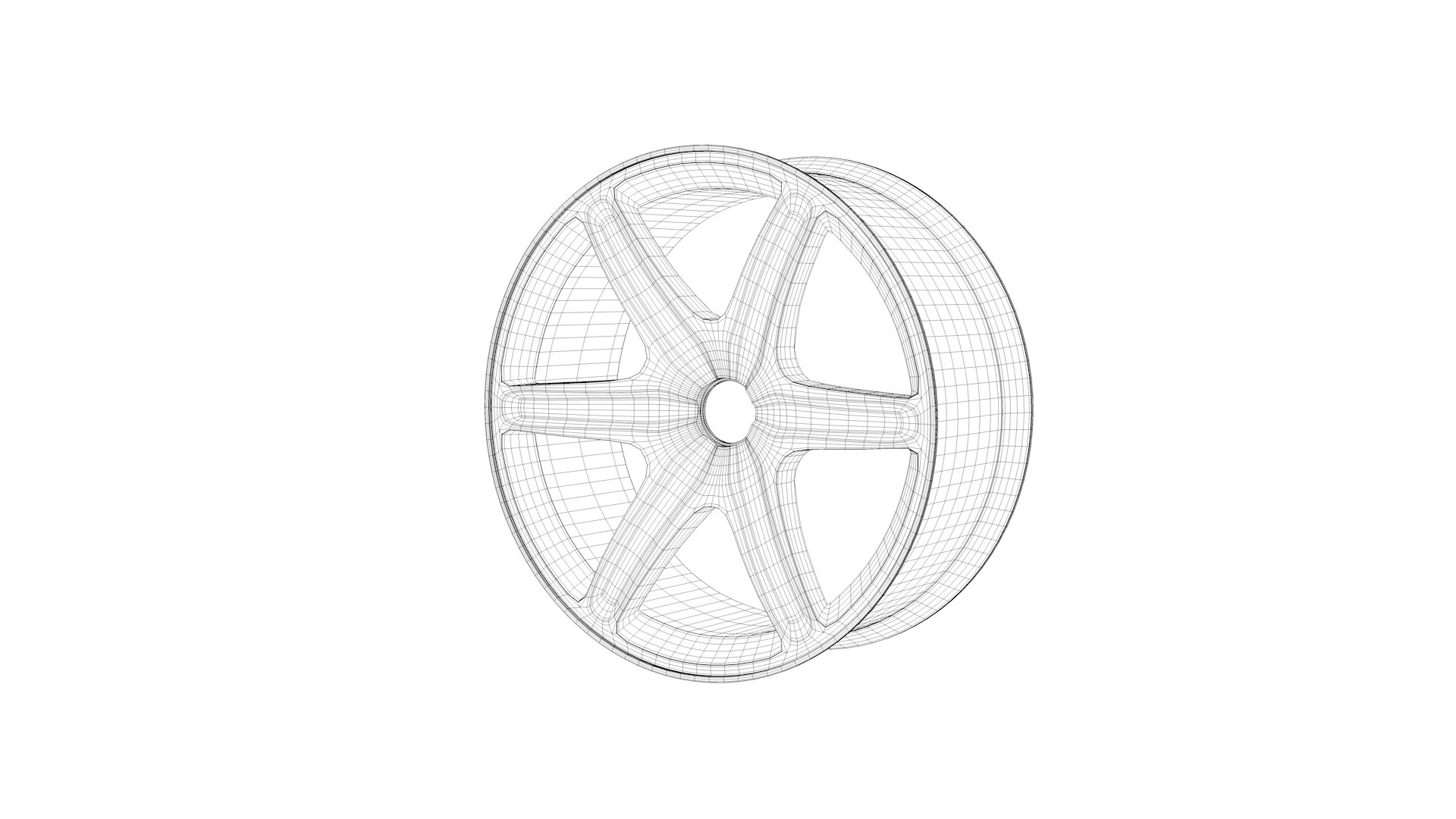 Free 3D Wheel With An Unusual Attachment Free 3D Model Model ...