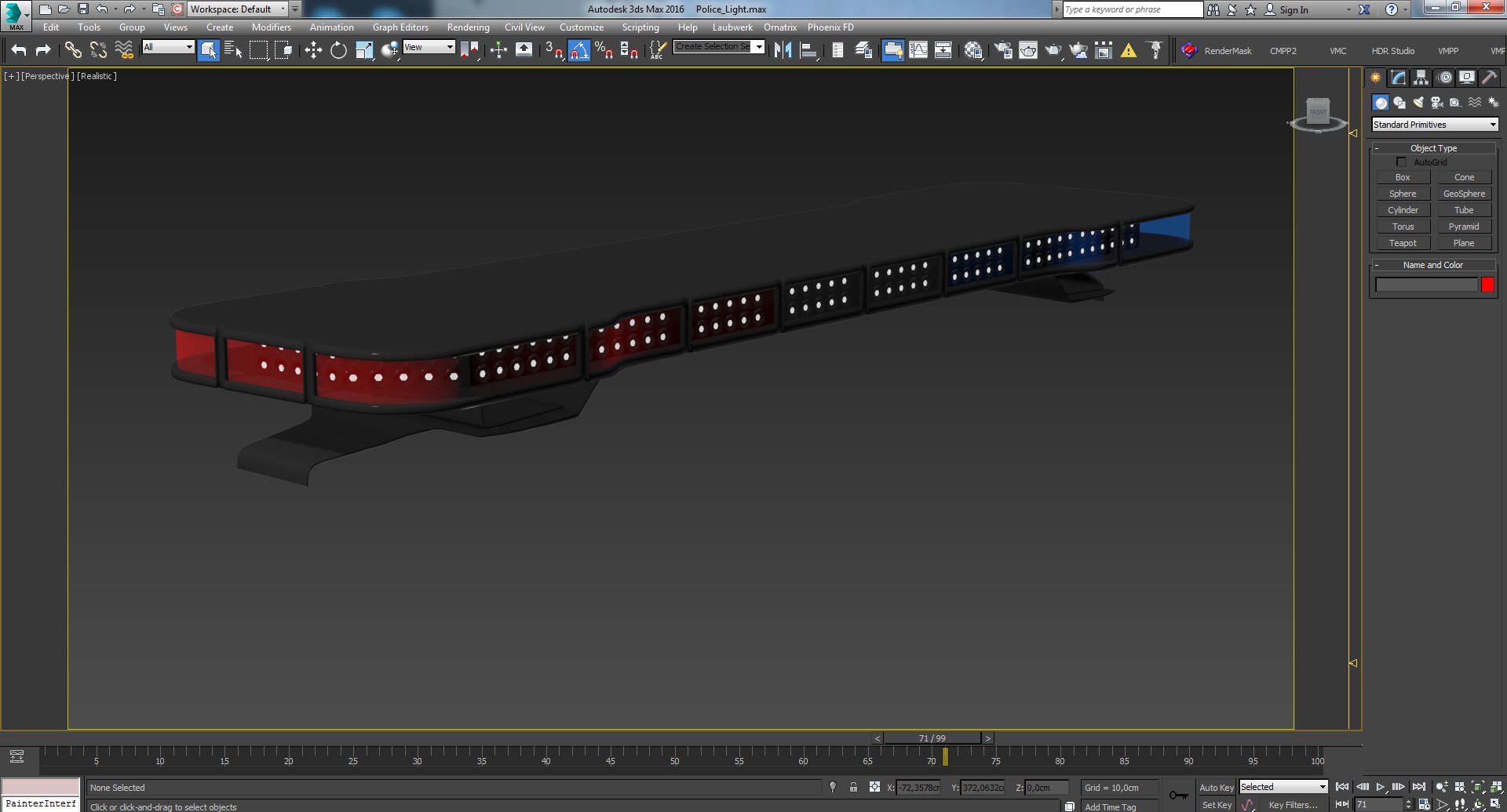 Police Light Model - TurboSquid 1604712