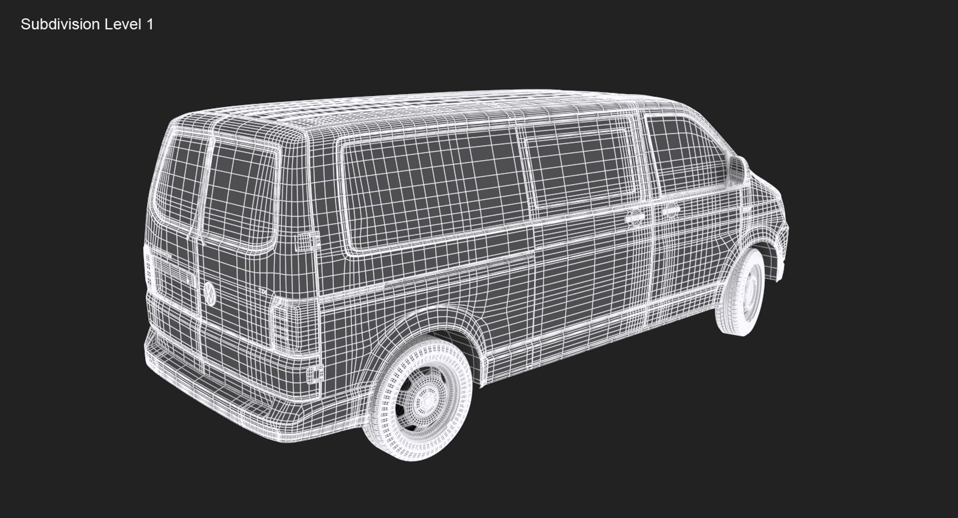 Transporter T6 Lwb 3d Model