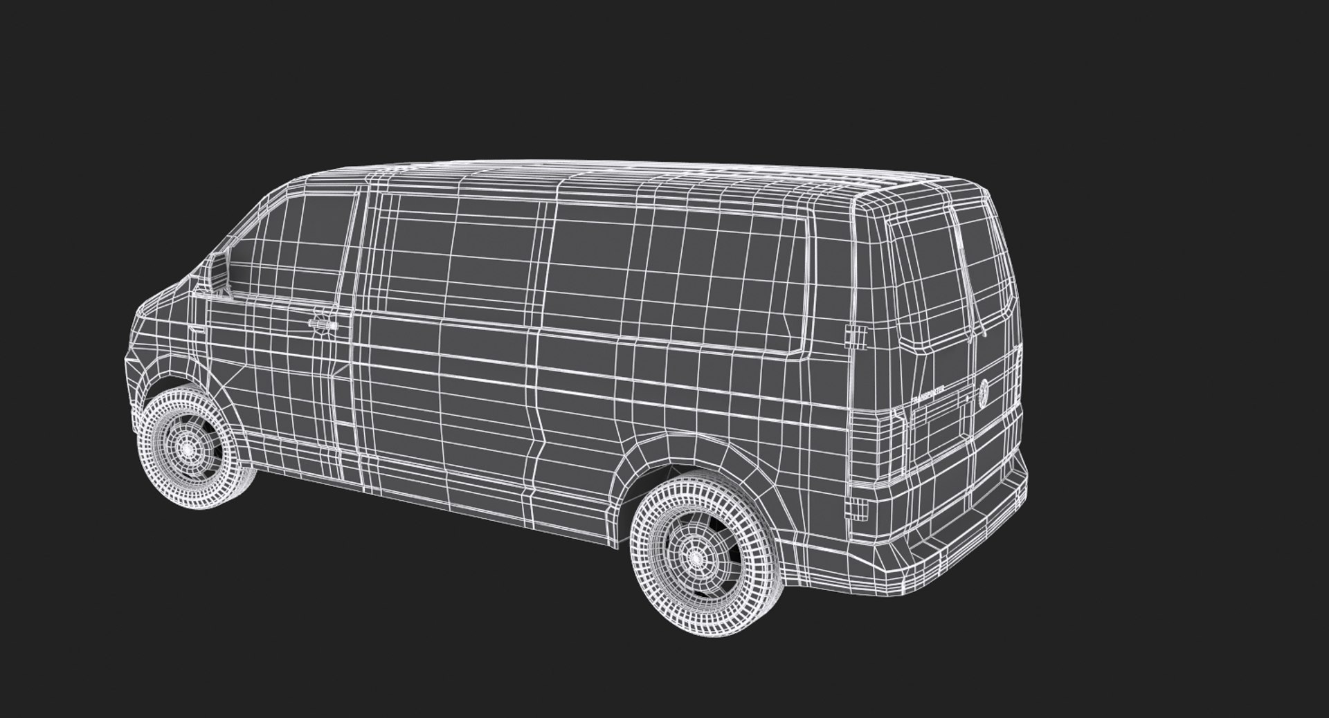 Transporter T6 Lwb 3d Model