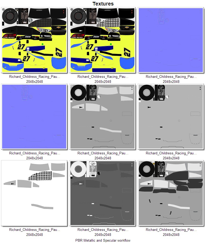 3D richard childress racing nascar model - TurboSquid 1186287