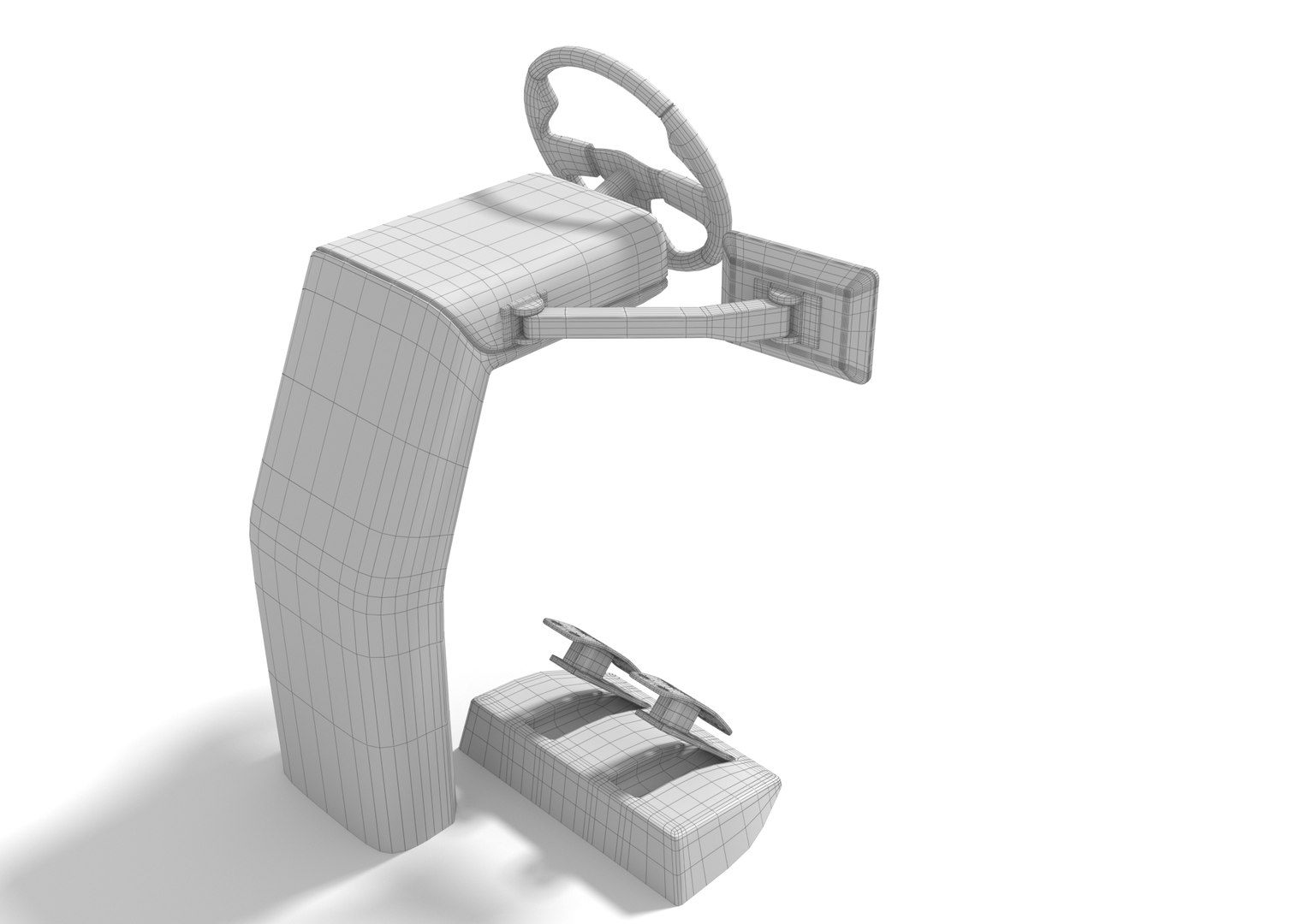 3D Vehicle Control Panel - TurboSquid 1722778