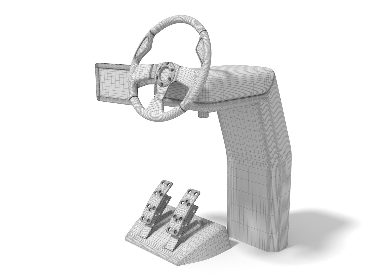 3D Vehicle Control Panel - TurboSquid 1722778