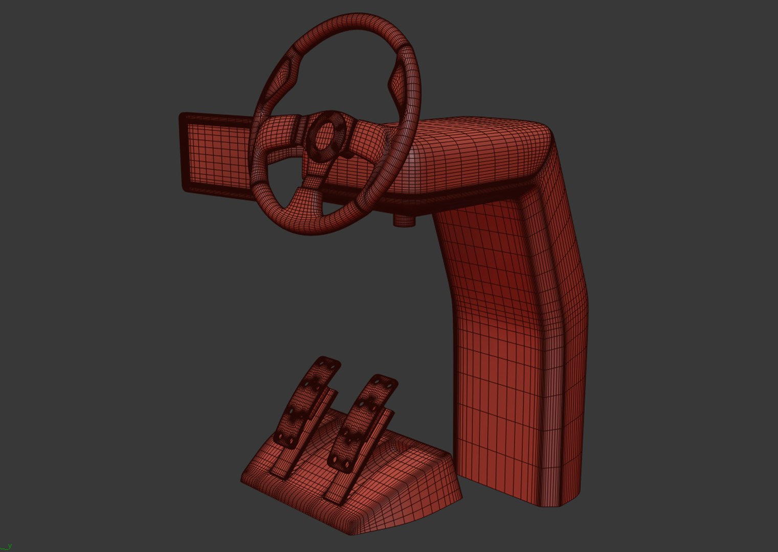 3D Vehicle Control Panel - TurboSquid 1722778