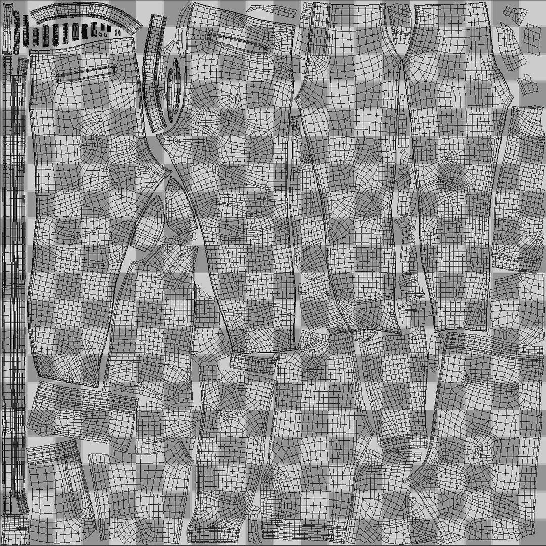 3D Model Mesh Men S Pants - TurboSquid 1672871